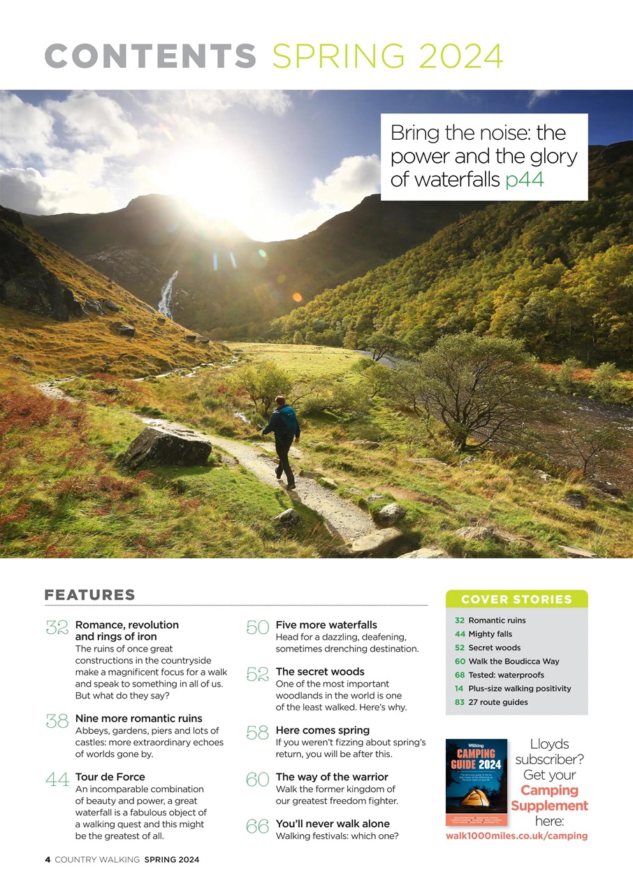 Country Walking Magazine - Spr-24 Back Issue