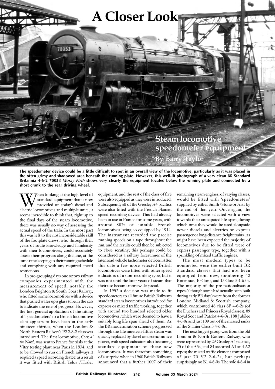 British Railways Illustrated Magazine - March 2024 Back Issue