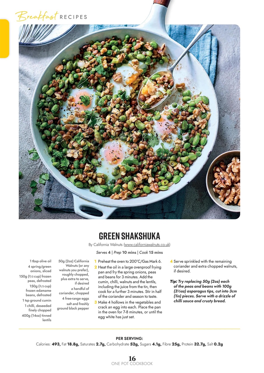 Healthy Eating Magazine - One Pot Cookbook Back Issue