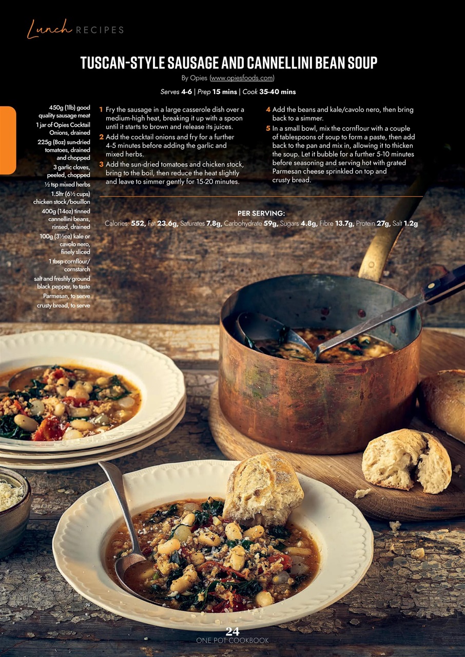 Healthy Eating Magazine - One Pot Cookbook Back Issue