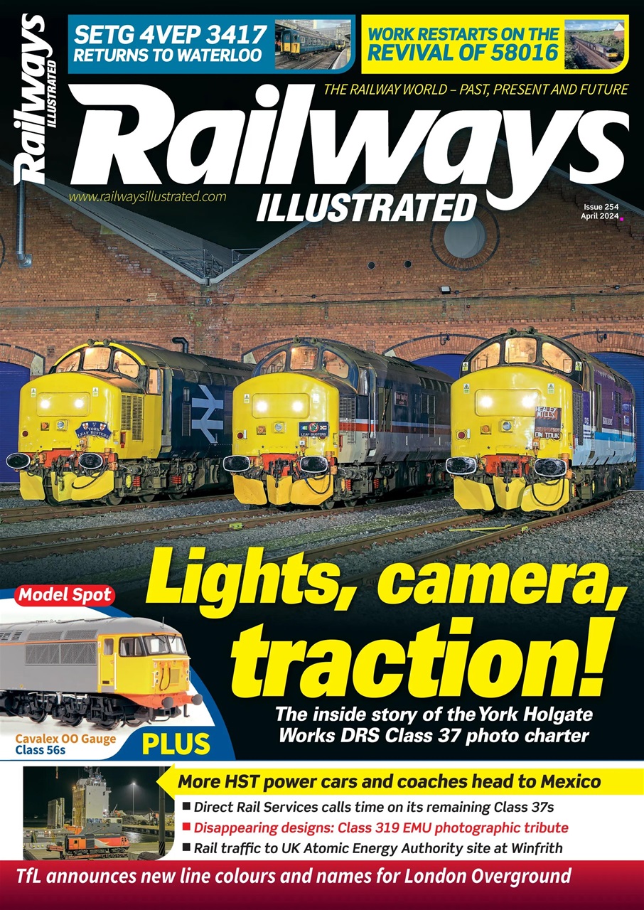 Railways Illustrated Magazine - April 2024 Back Issue