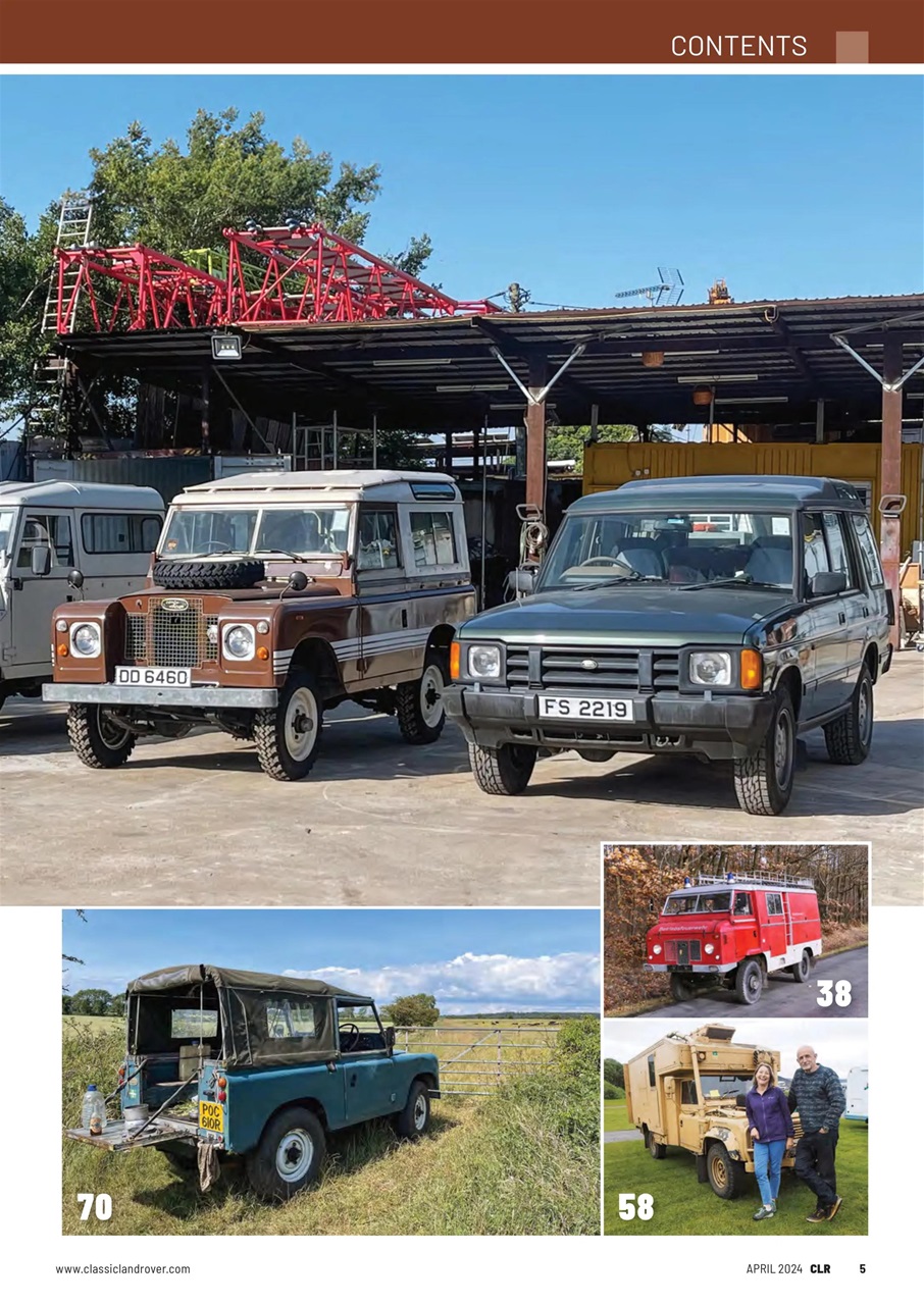 Classic Land Rover Magazine - April 2024 Back Issue
