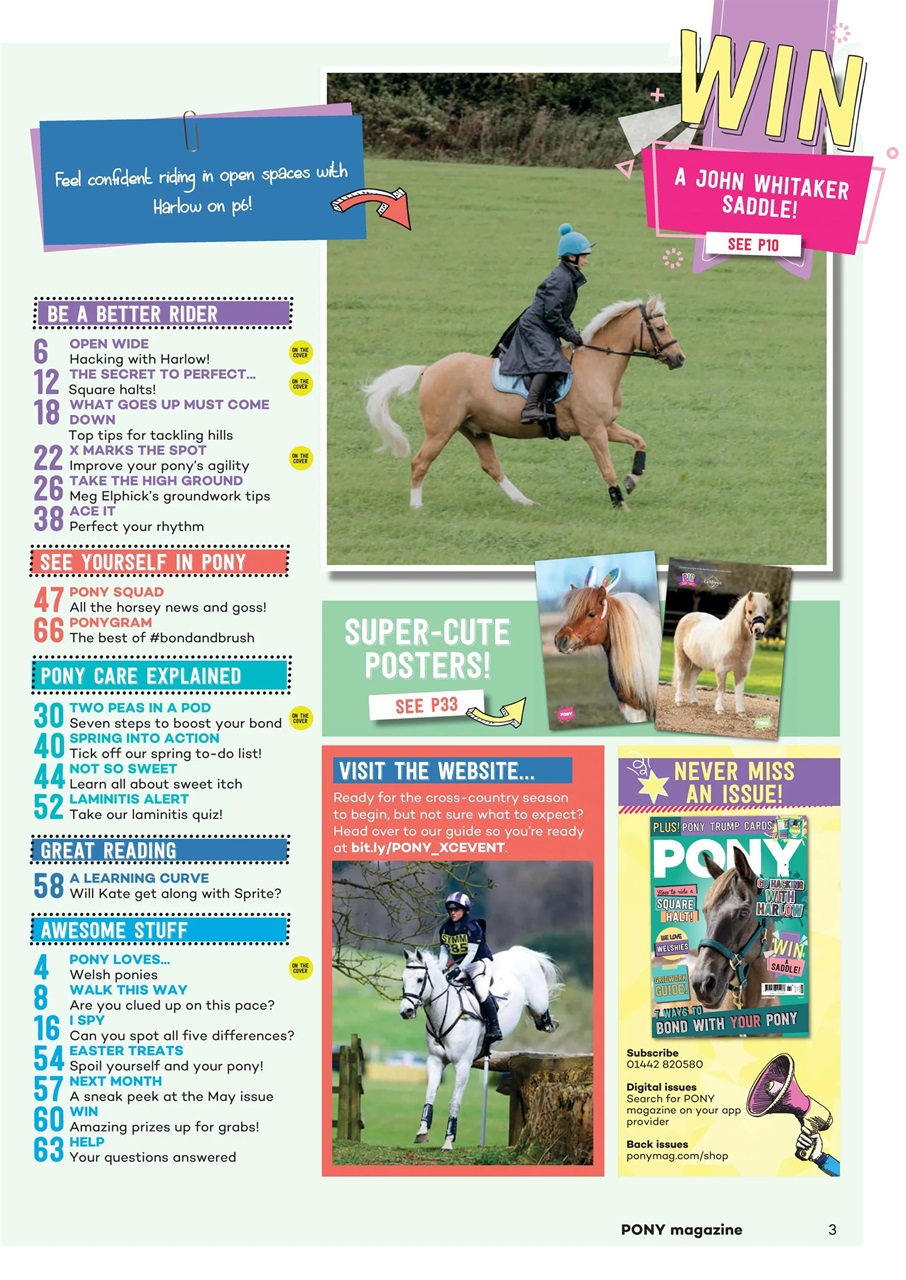Pony Magazine - PONY Magazine – April 2024 Back Issue