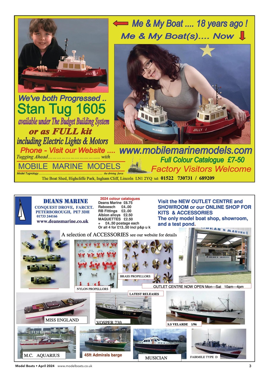 Model Boats Magazine - April 2024 Back Issue