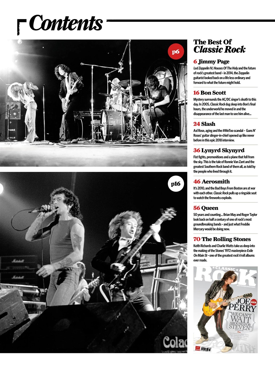 Music Magazine - The Best of Classic Rock Third Edition Back Issue