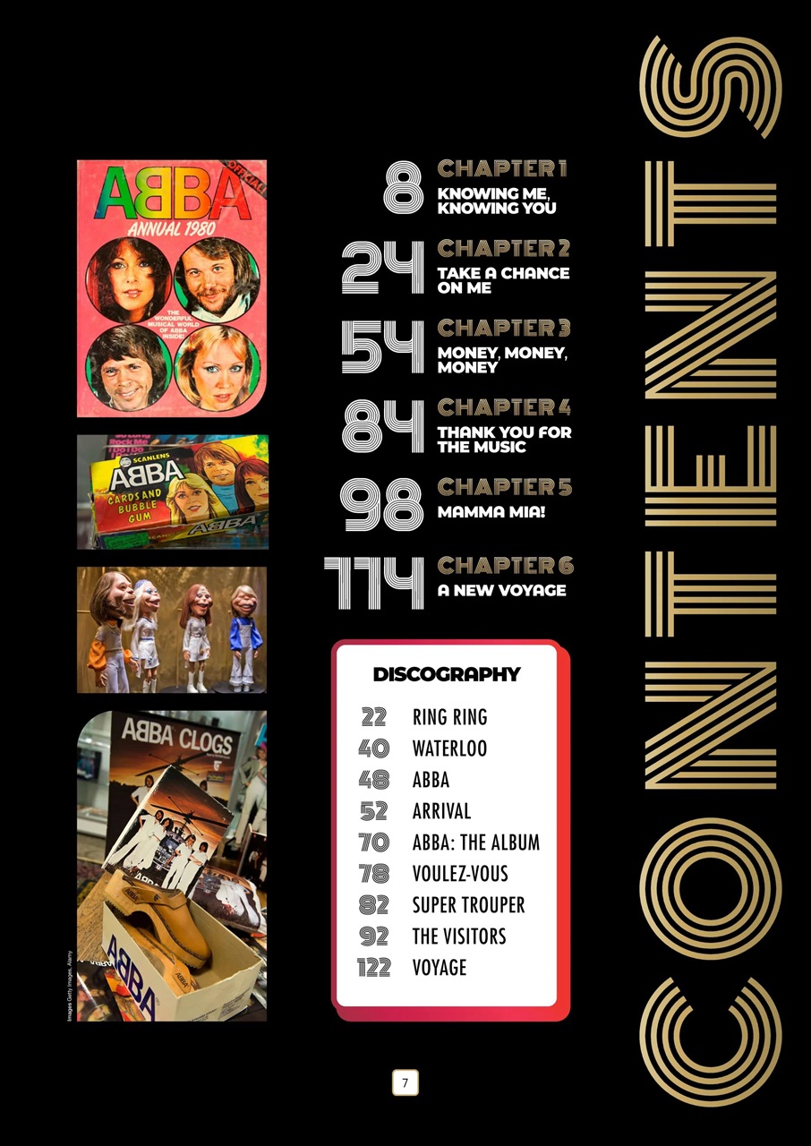 Music Magazine - The Story of Abba Third Edition Back Issue