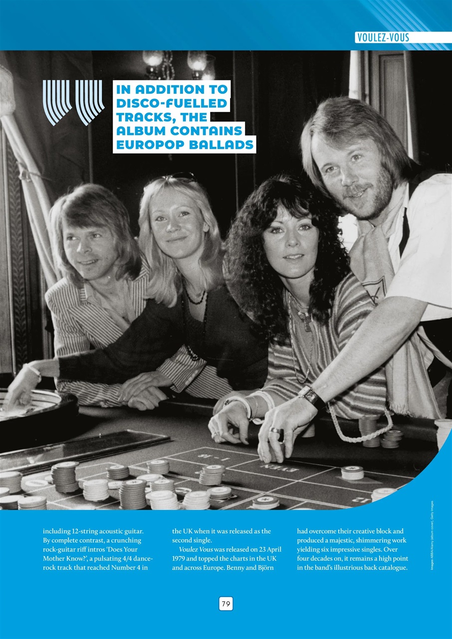 Music Magazine - The Story of Abba Third Edition Back Issue