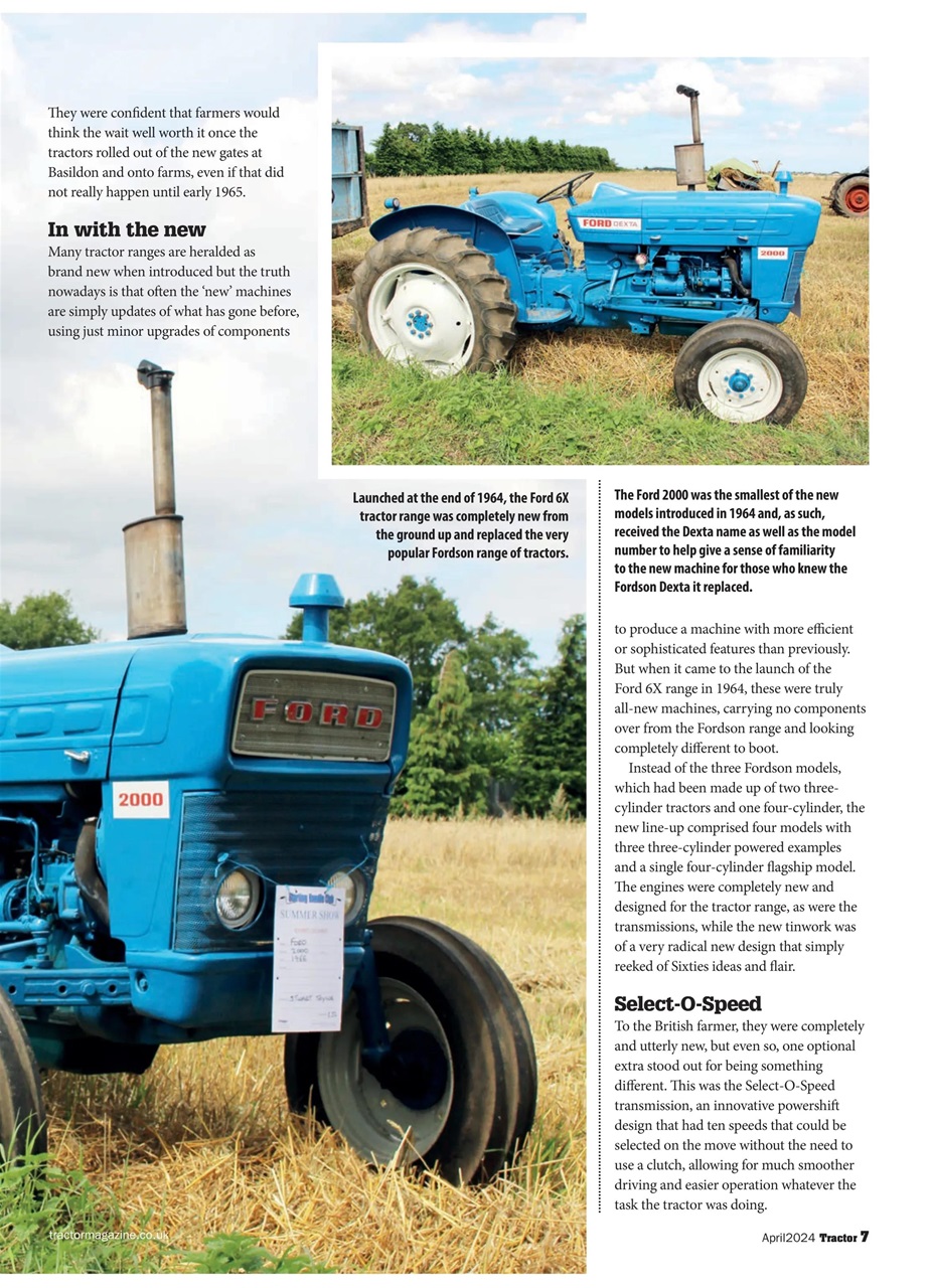 Tractor & Farming Heritage Magazine Subscriptions and Apr-24 Issue