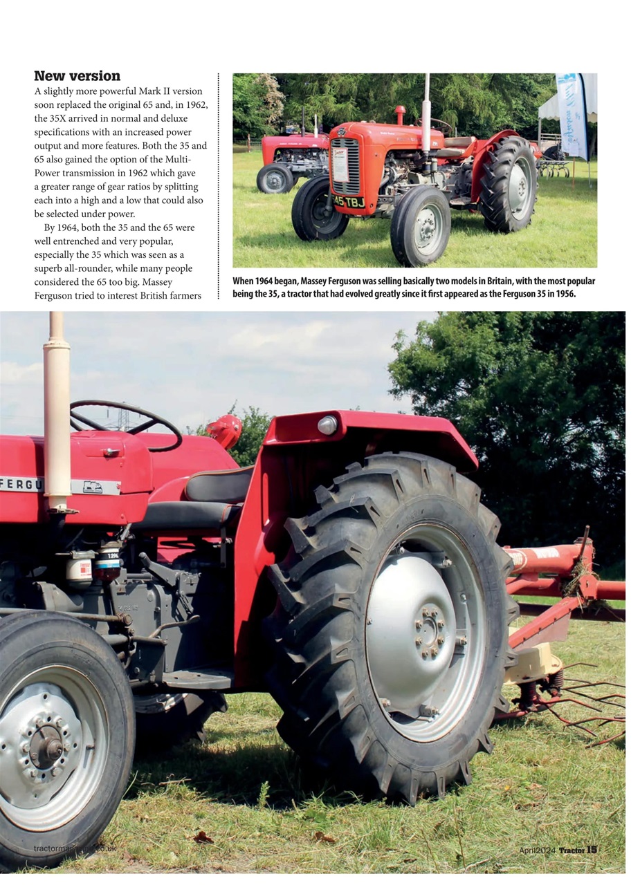 Tractor & Farming Heritage Magazine Subscriptions and Apr-24 Issue