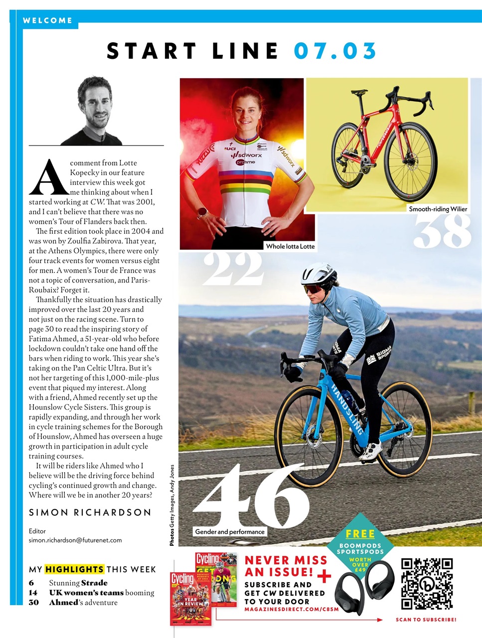 Cycling Weekly Magazine - 7 Mar 2024 Back Issue