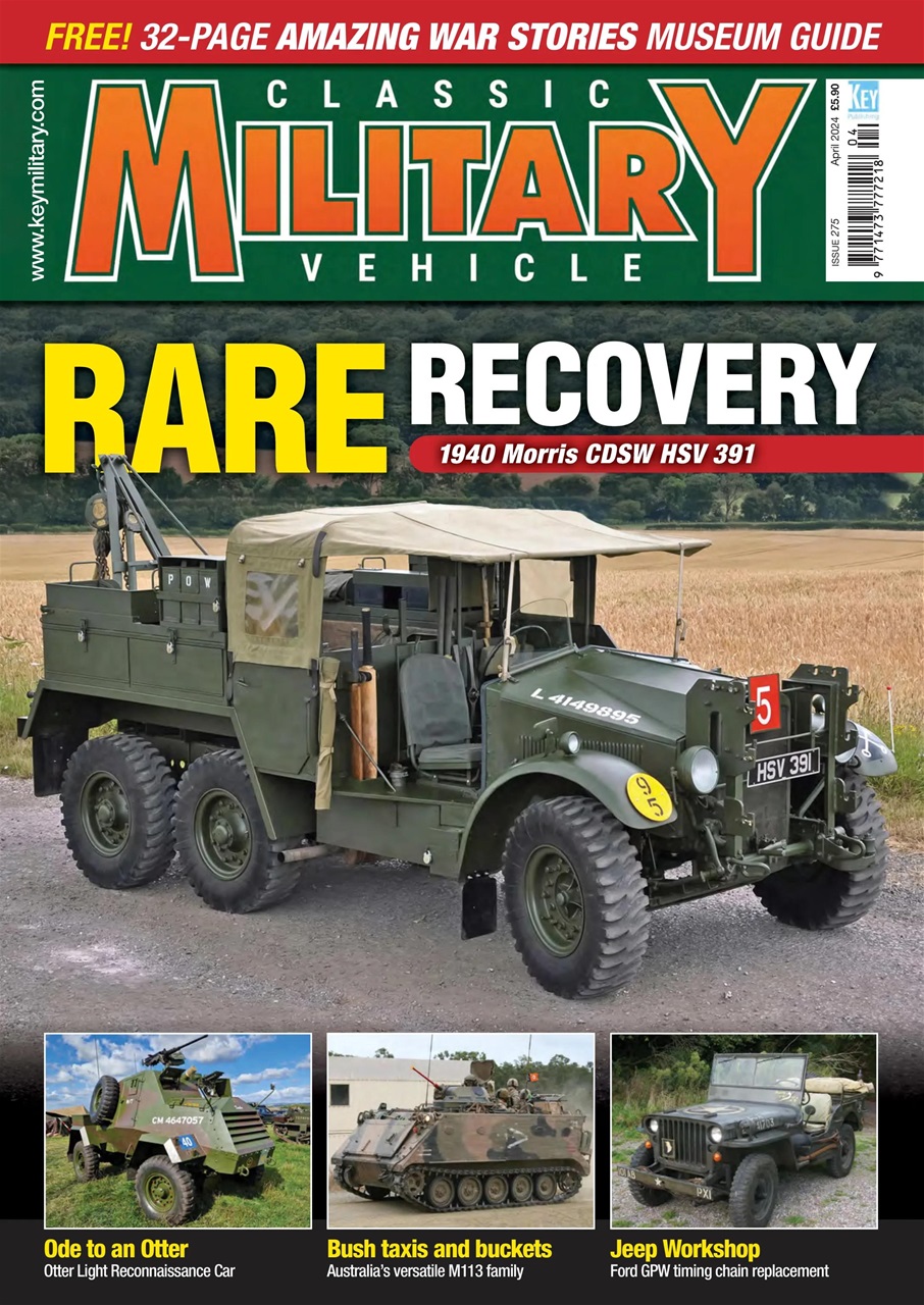 Classic Military Vehicle Magazine - April 2024 Back Issue