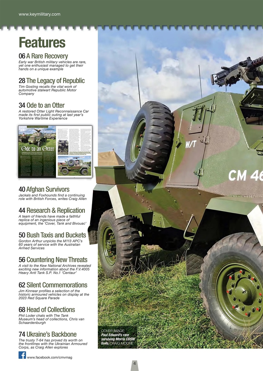 Classic Military Vehicle Magazine - April 2024 Back Issue