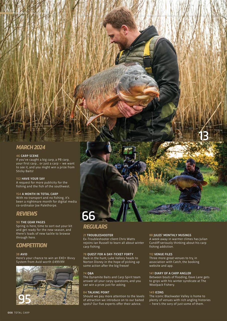 Total Carp Magazine - March 2024 Back Issue