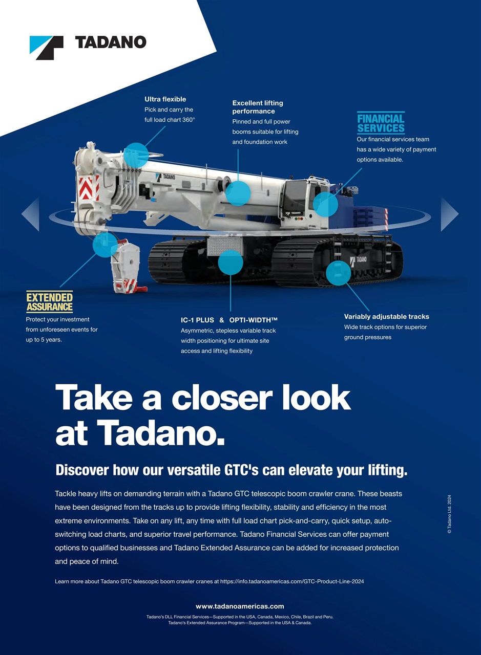 American Cranes & Transport Magazine - March 2024 Back Issue