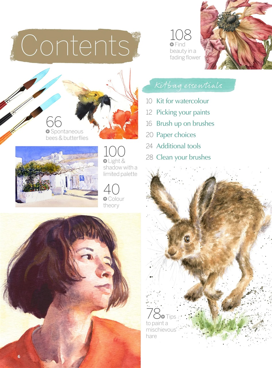 Creative Bookazine - Paint & Draw Beginner's Guide to Watercolours ...