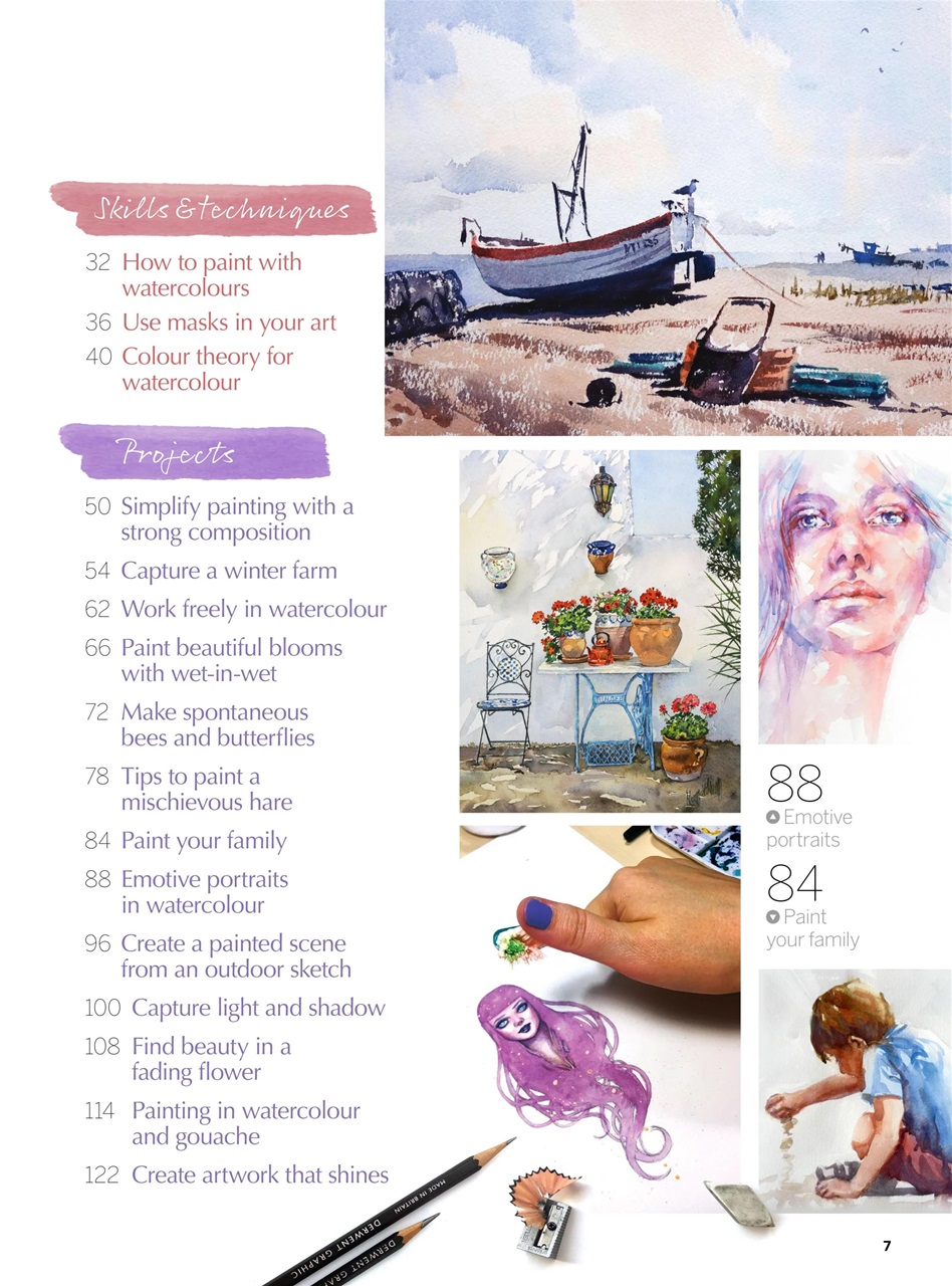 Creative Bookazine - Paint & Draw Beginner's Guide to Watercolours ...