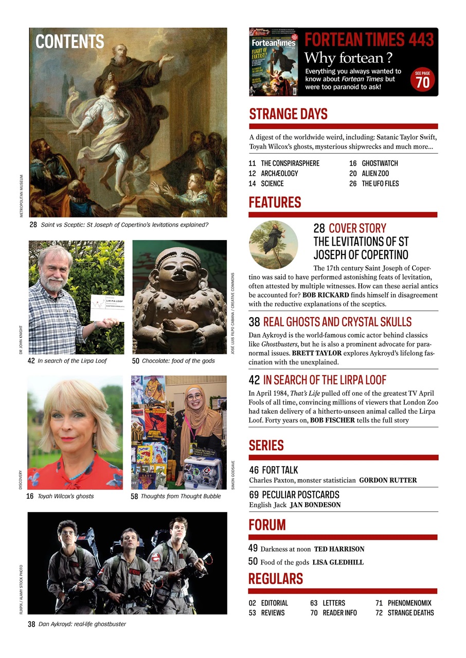 Fortean Times Magazine - April 2024 Back Issue Fortean Times Magazine - April 2024 Back Issue