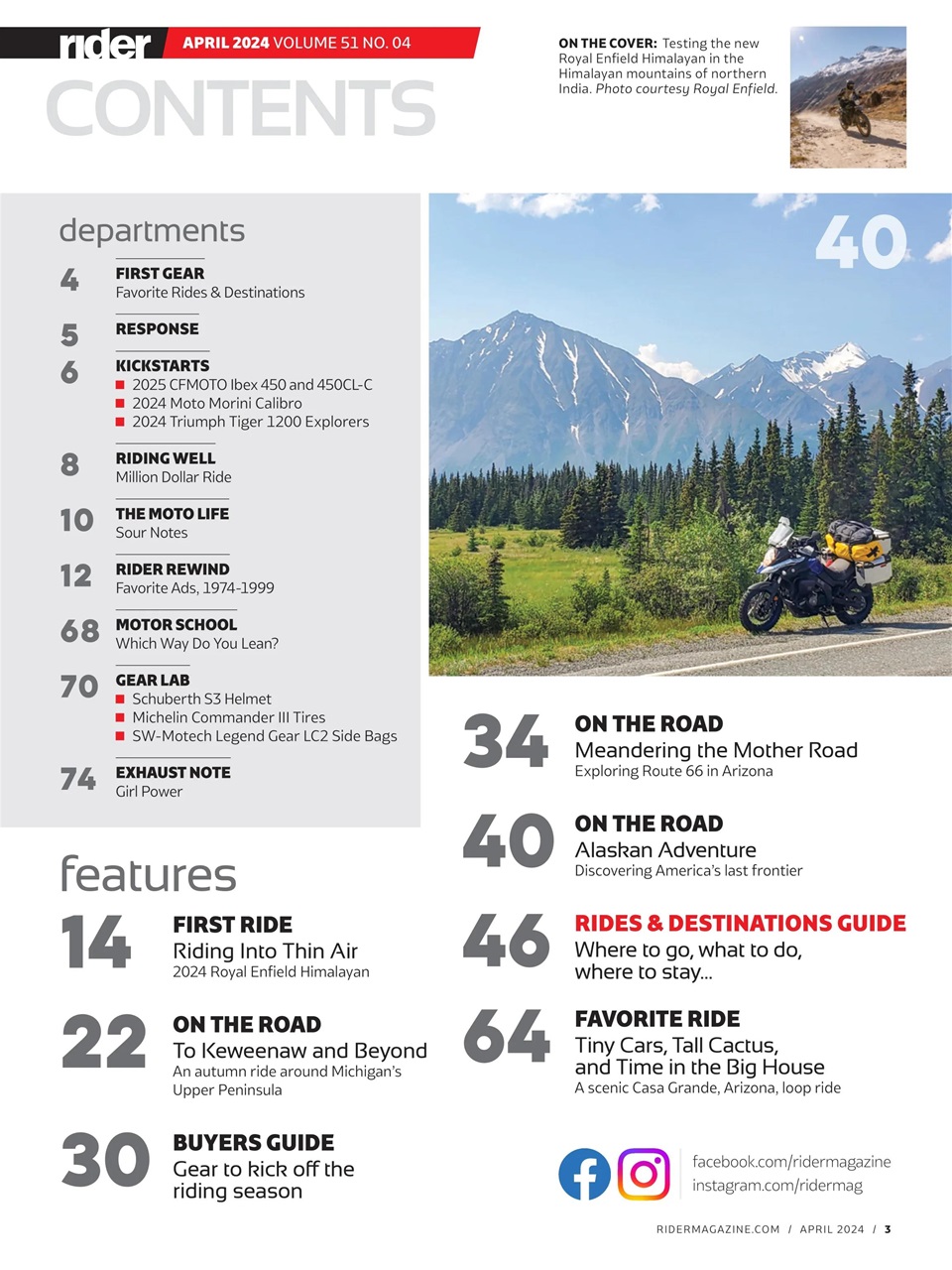 Rider Magazine - April 2024 Back Issue