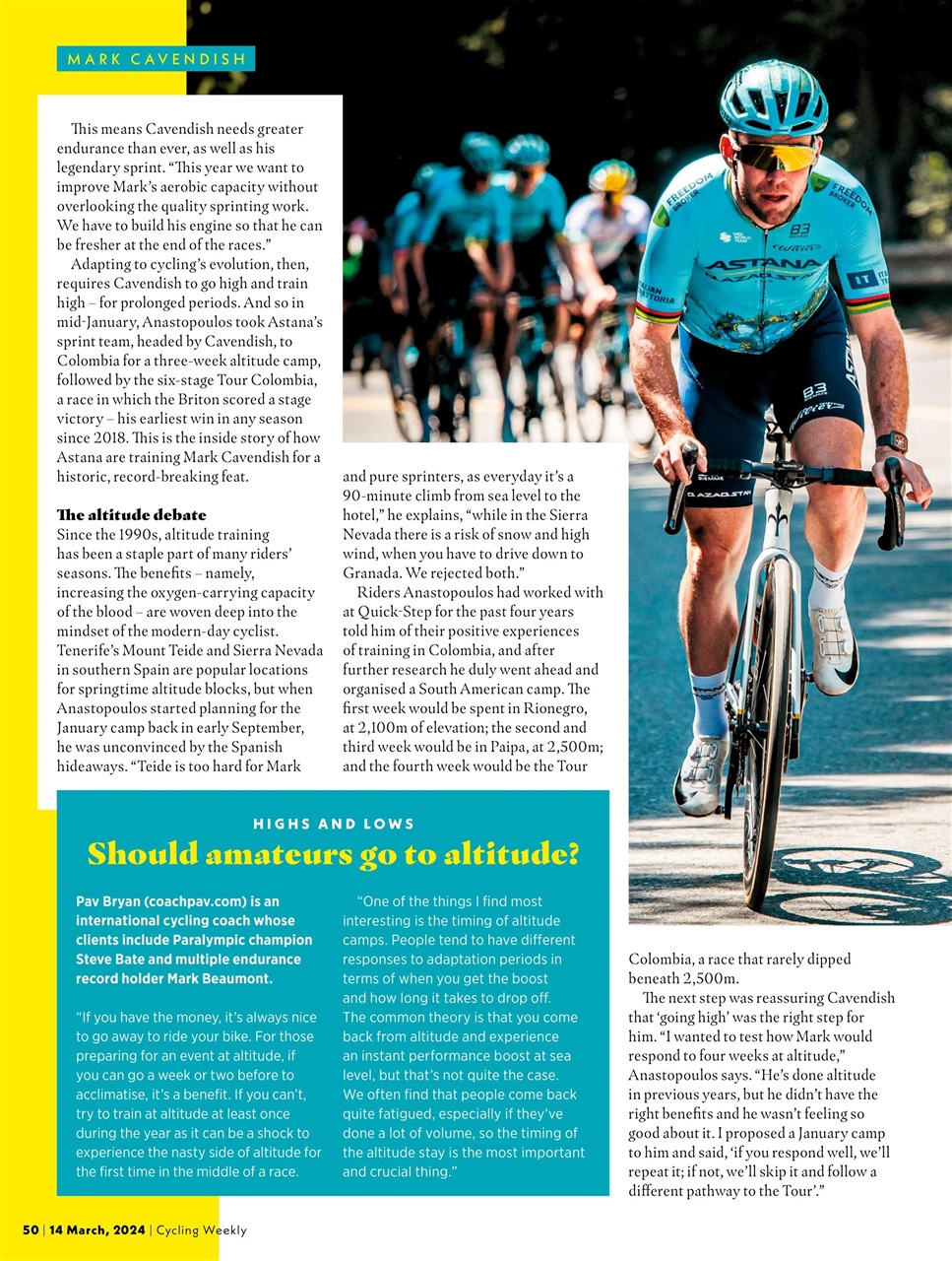 Cycling Weekly Magazine - 14 Mar 2024 Back Issue