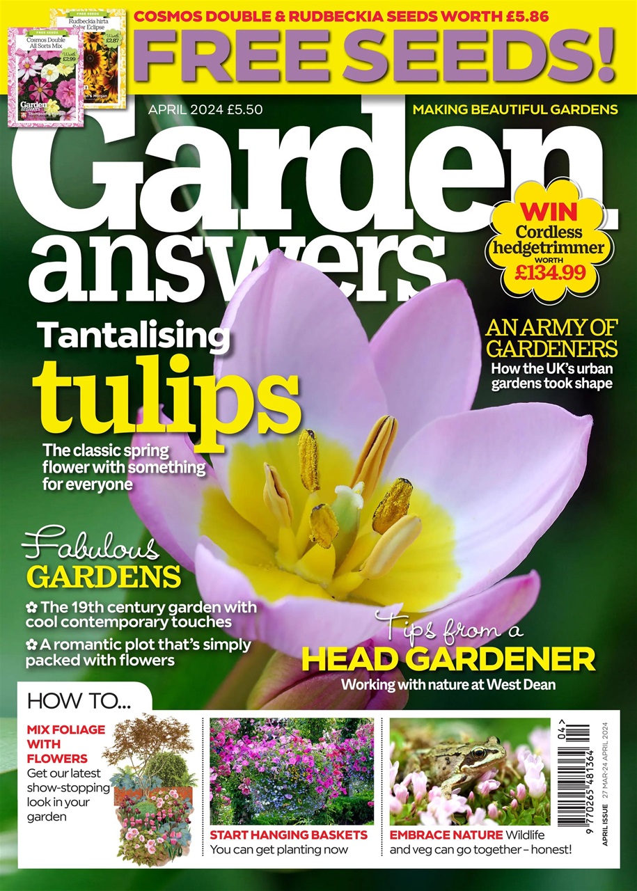 Garden Answers Magazine - April 2024 Back Issue