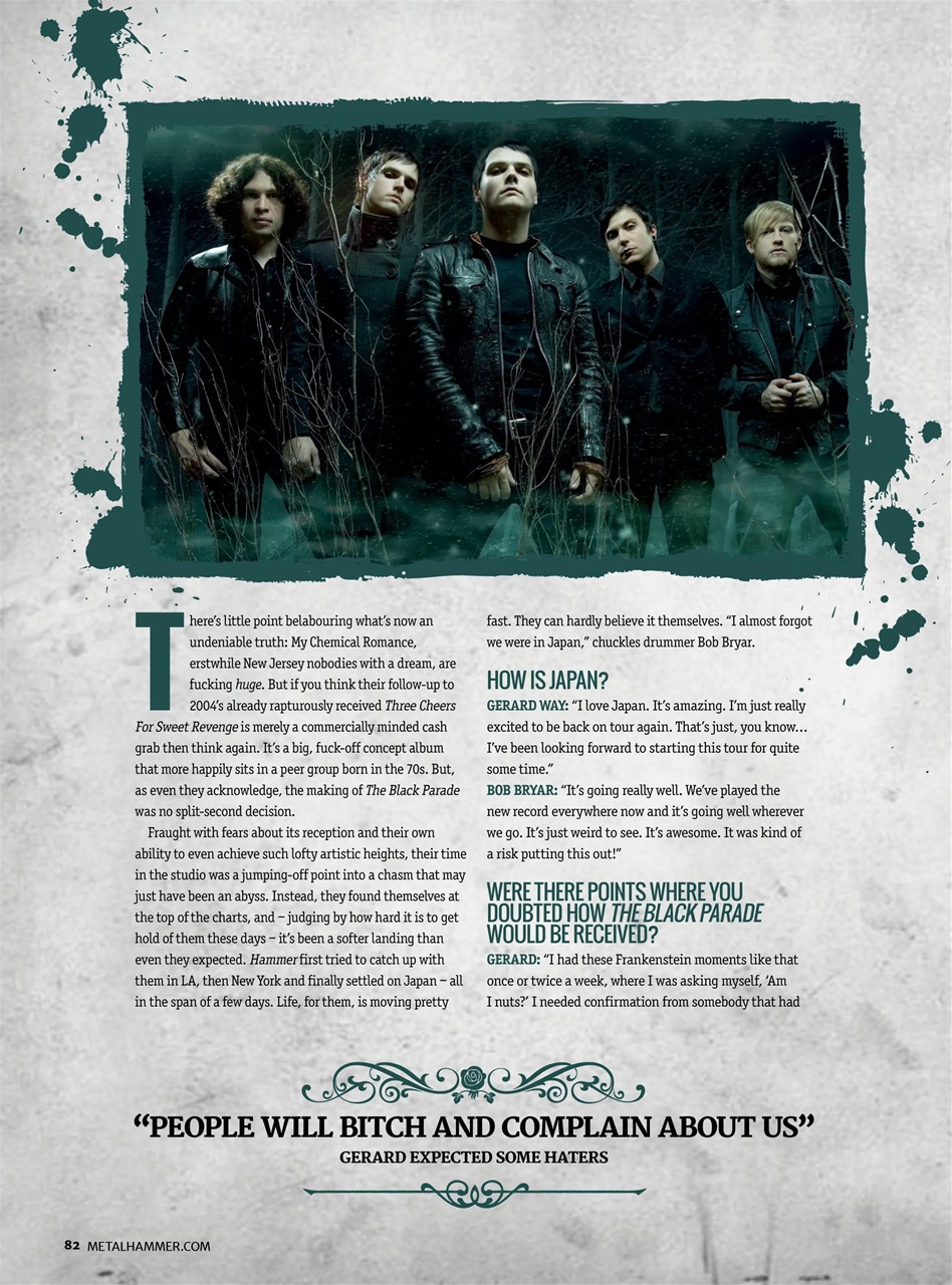 Music Magazine - Metal Hammer Presents: My Chemical Romance Fifth ...