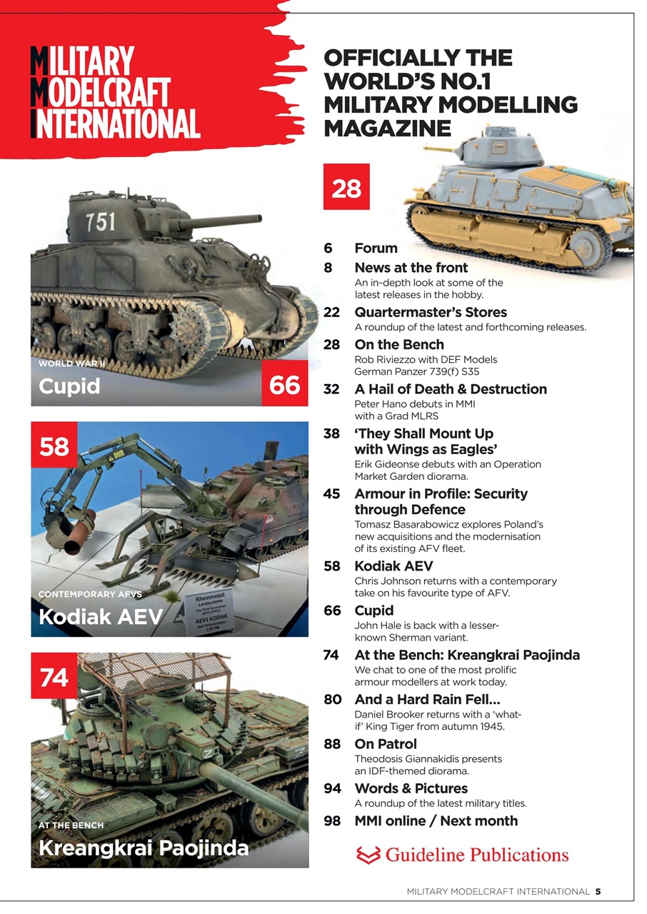 Military Modelcraft International Magazine - April 2024 Back Issue