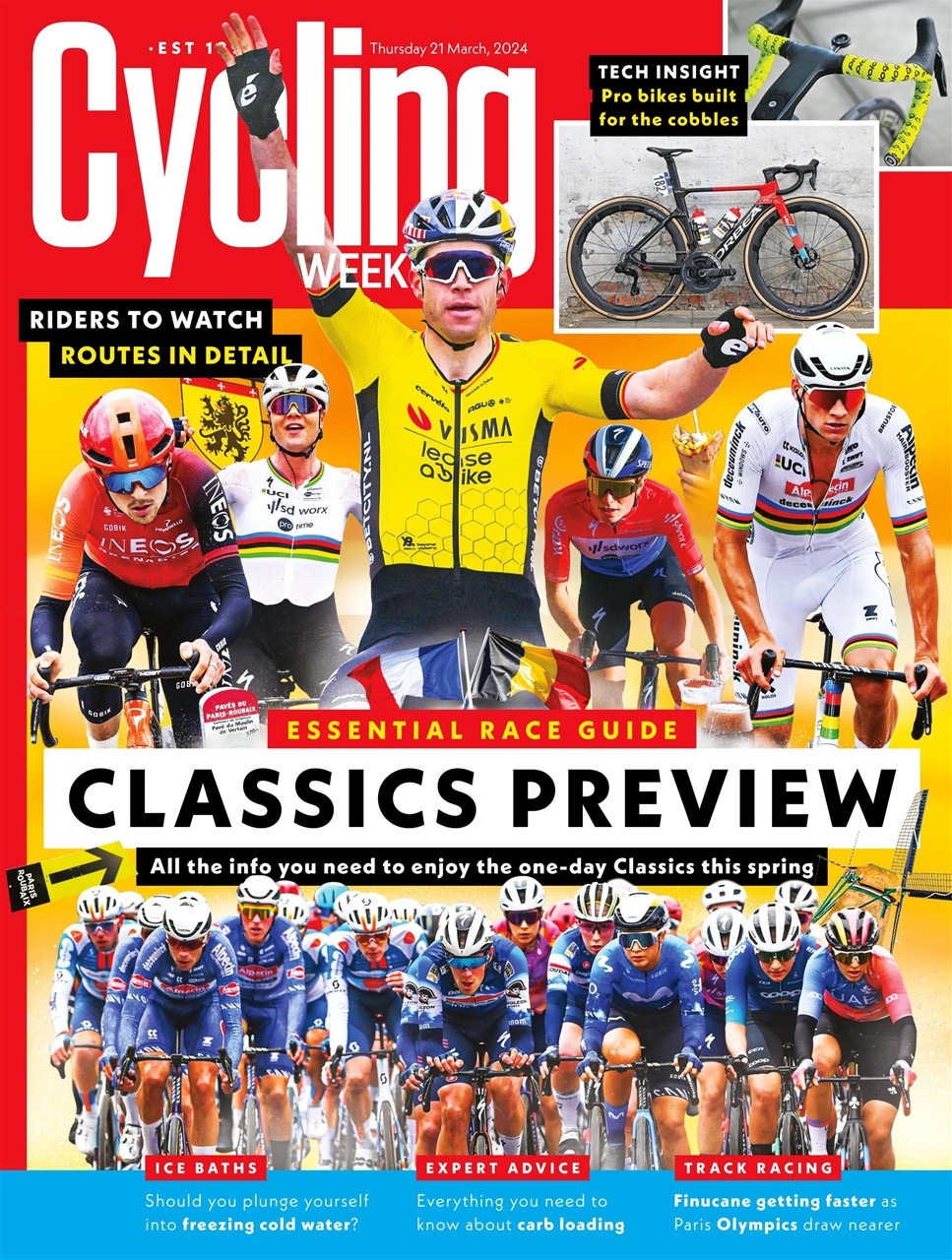 Cycling Weekly Magazine - 21 Mar 2024 Back Issue