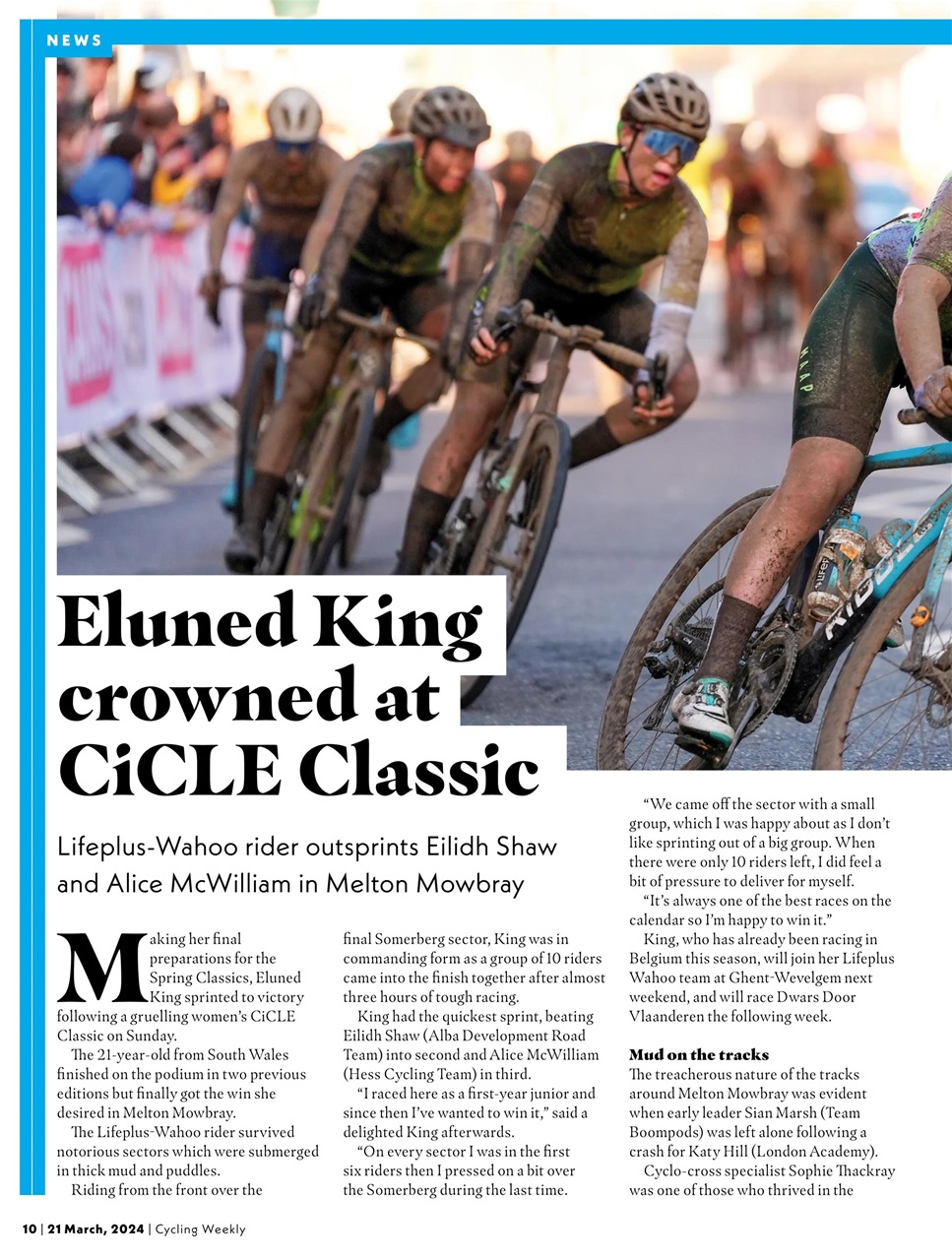 Cycling Weekly Magazine - 21 Mar 2024 Back Issue