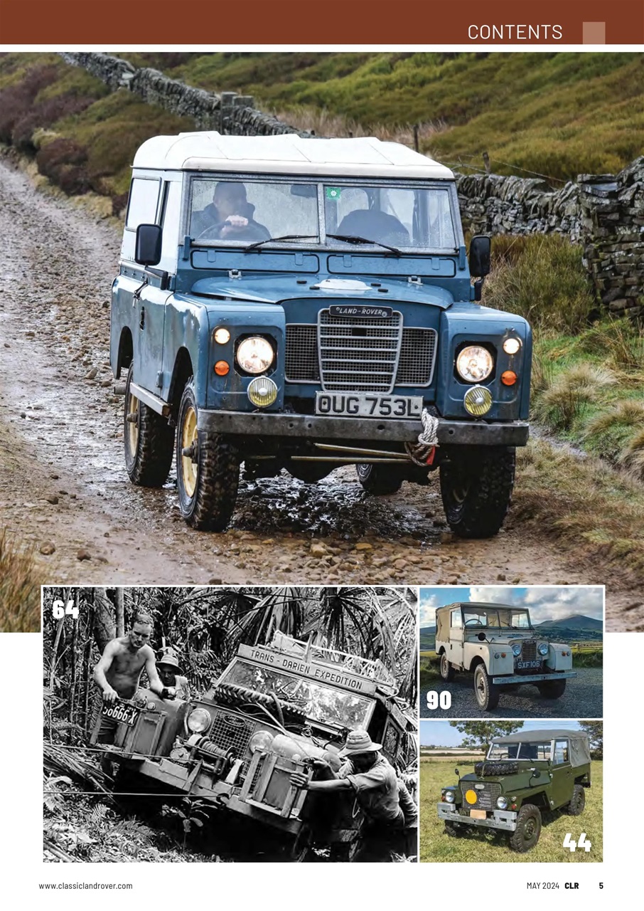 Classic Land Rover Magazine - May 2024 Back Issue