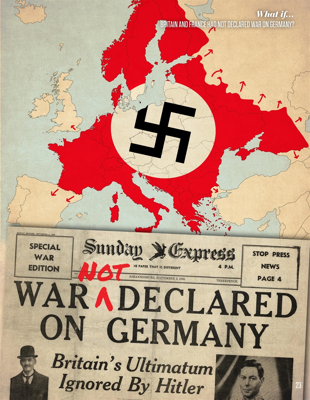 About History Bookazine - What If? History: WW2 First Edition Back Issue