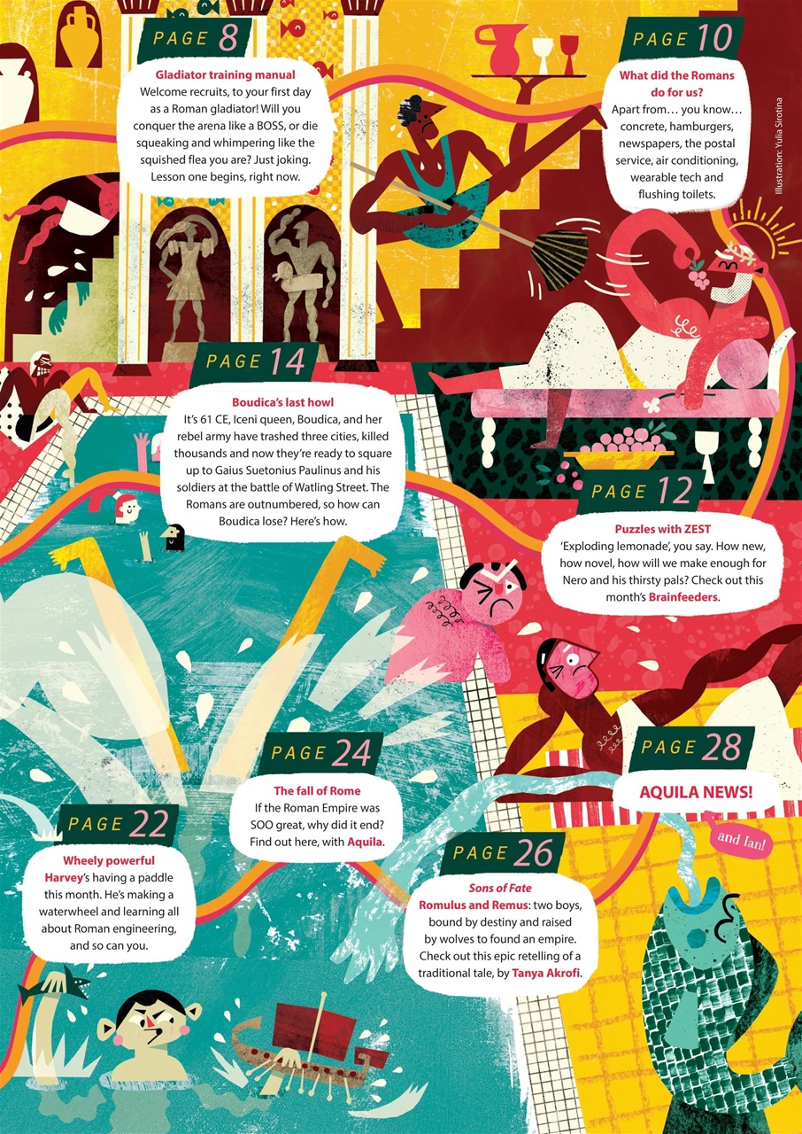 Aquila Magazine - The Romans Back Issue