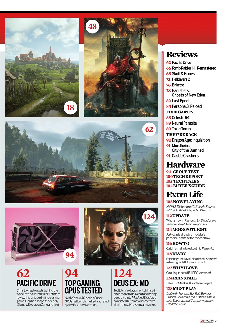PC Gamer (UK Edition) Magazine - May 2024 Back Issue