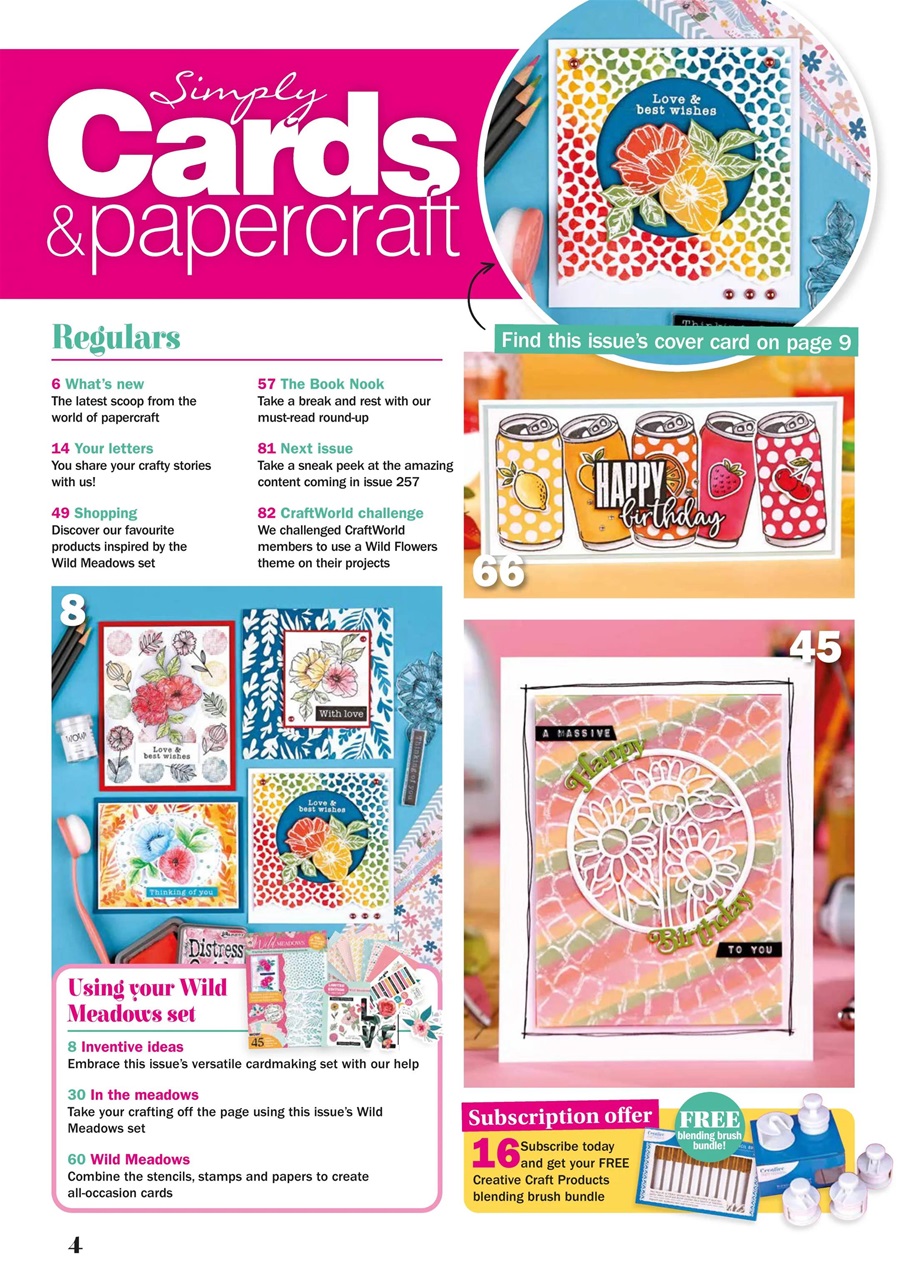 Simply Cards & Papercraft Magazine - Issue 256 Back Issue