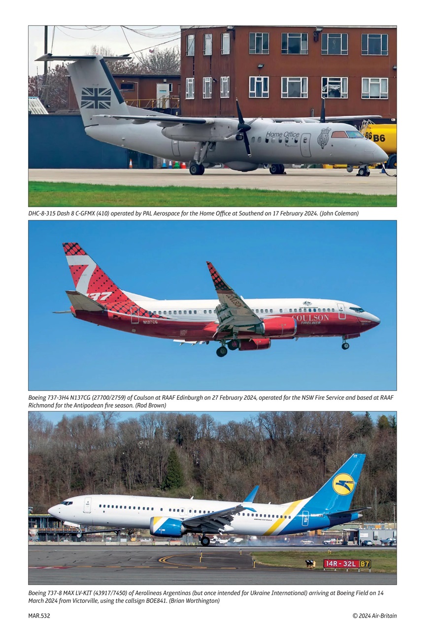 Air Britain News Magazine - March 2024 Back Issue