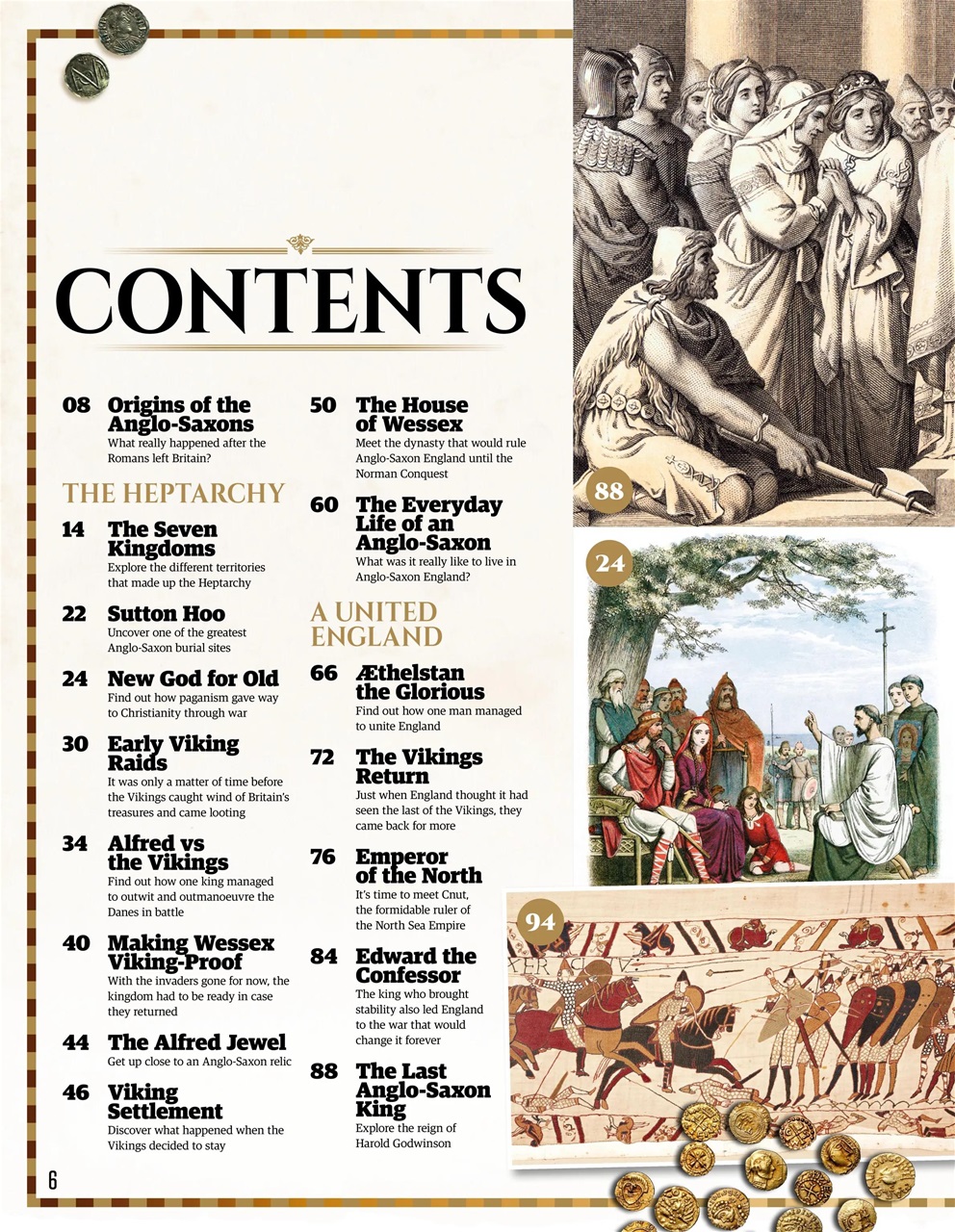 About History Bookazine - AAH Anglo-Saxons Sixth Edition Back Issue