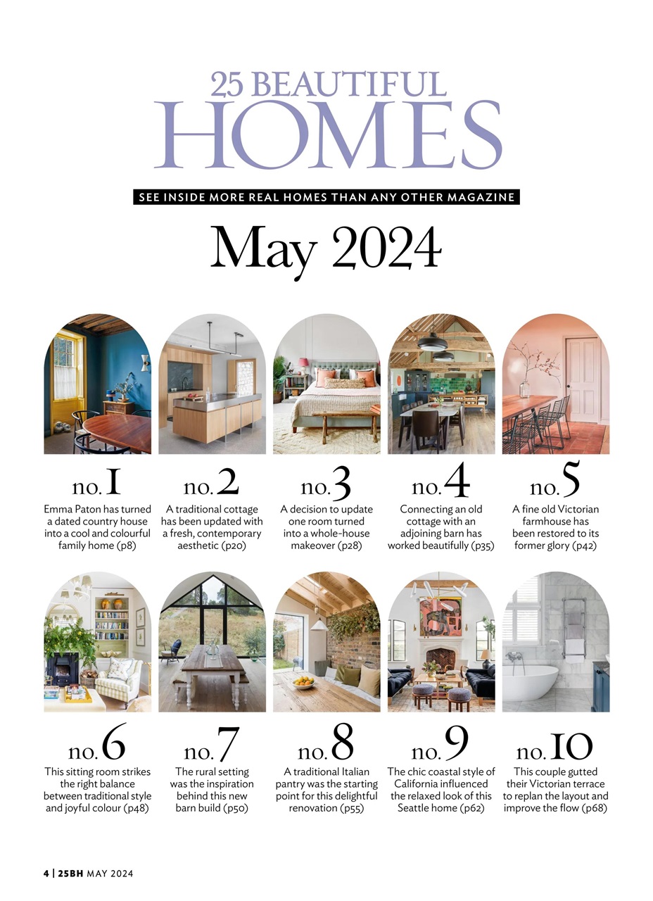 25 Beautiful Homes Magazine - May 2024 Back Issue