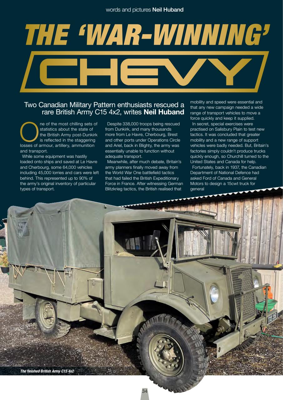 Classic Military Vehicle Magazine - May 2024 Back Issue