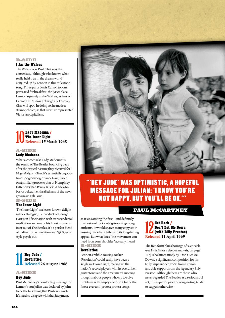 Music Magazine - The Ultimate Beatles Collection Sixth Edition Back Issue