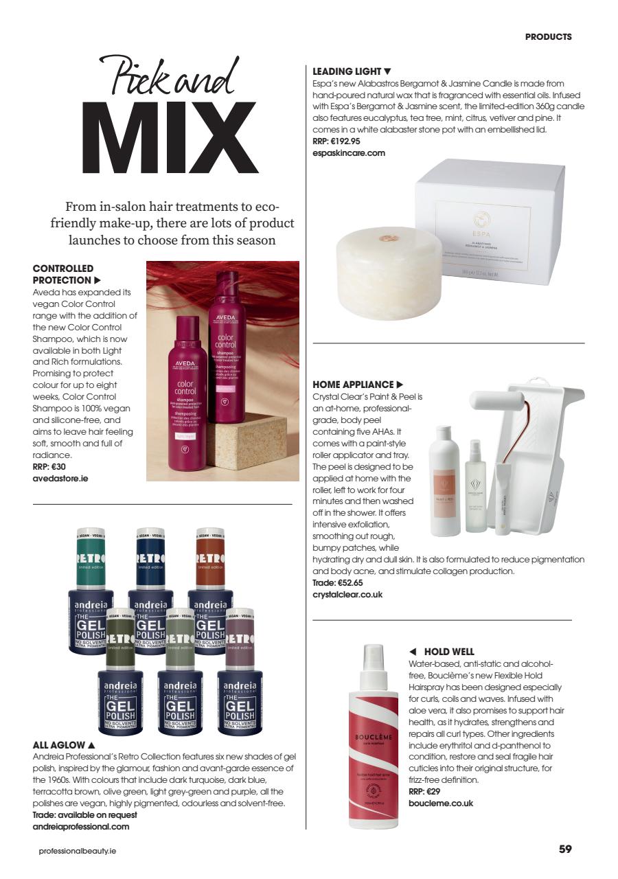 Professional Beauty & HJ Ireland Magazine - THE 2024 SHOW ISSUE Back Issue