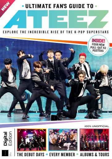 Music Magazine - Ultimate Fan's Guide to ATEEZ First Edition Back Issue