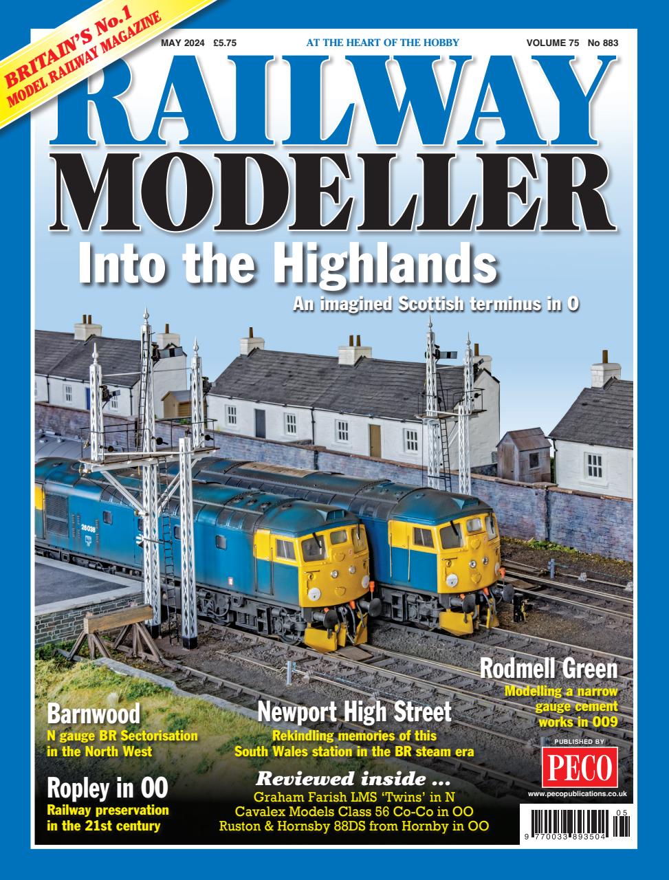 Railway Modeller Magazine - May 2024 Back Issue