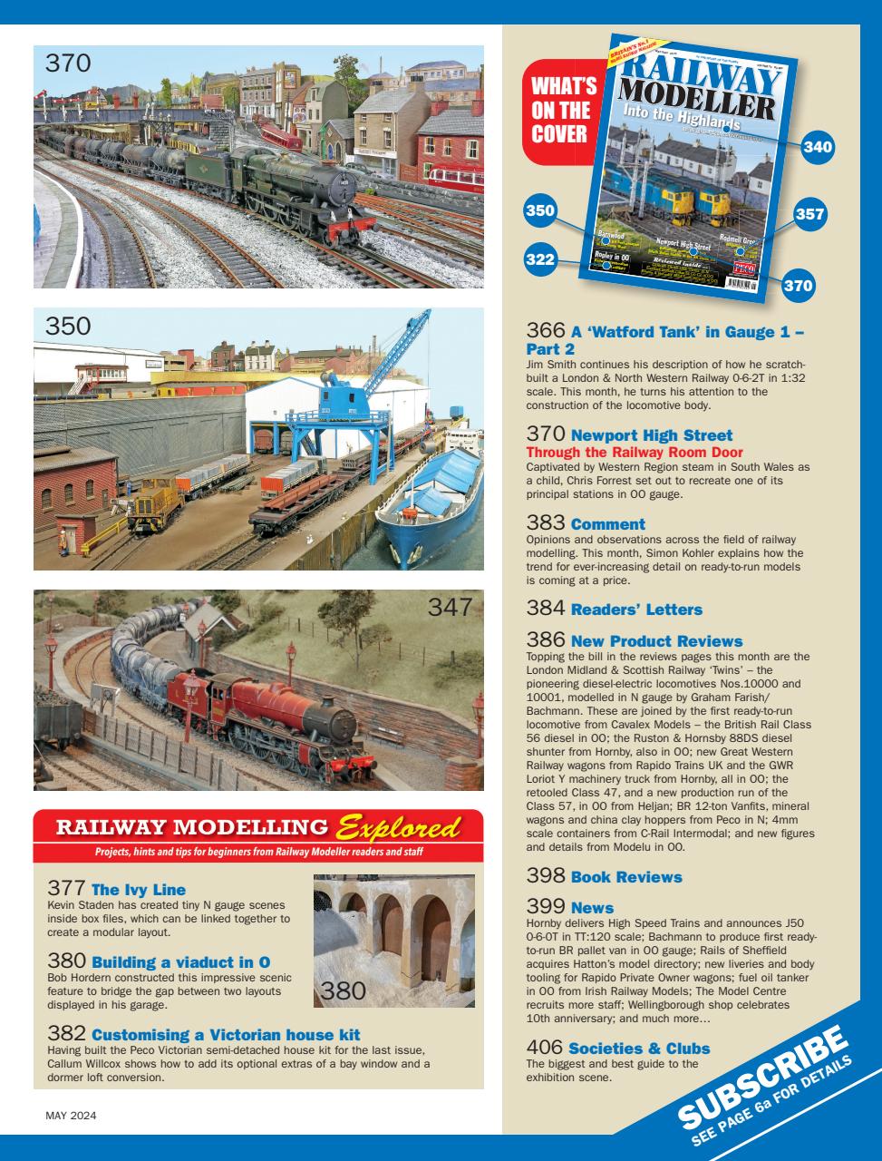 Railway Modeller Magazine - May 2024 Back Issue