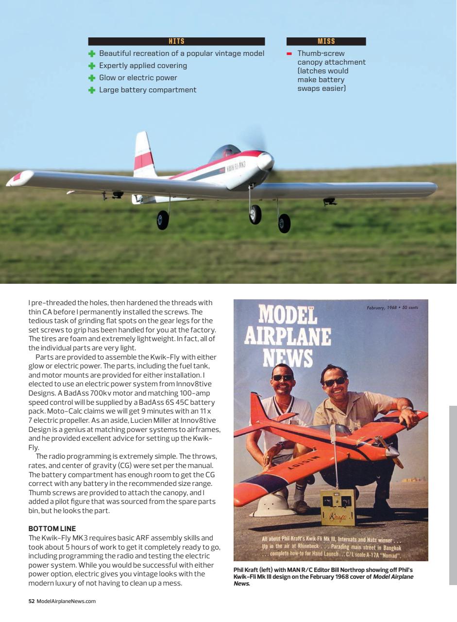Model Airplane News Magazine - May / June 2024 Back Issue