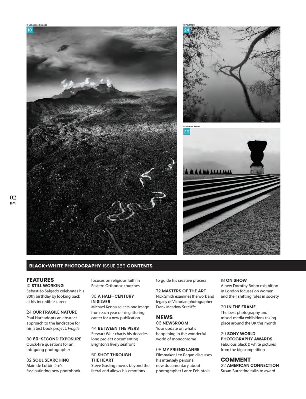 Black+White Photography Magazine - Issue 289 Back Issue