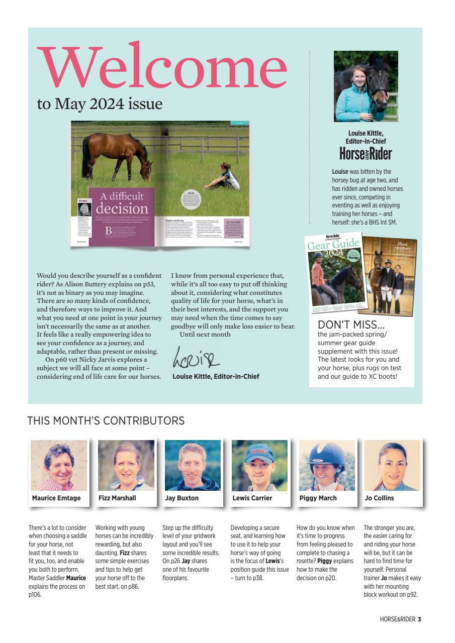 Horse&Rider Magazine - UK equestrian magazine for Horse and Rider ...
