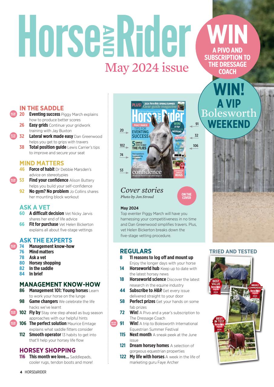 Horse&Rider Magazine - UK equestrian magazine for Horse and Rider ...