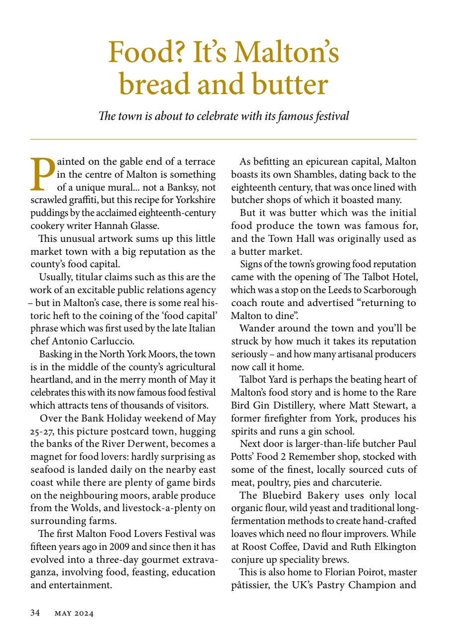 The Yorkshire Dalesman Magazine - May 2024 Back Issue