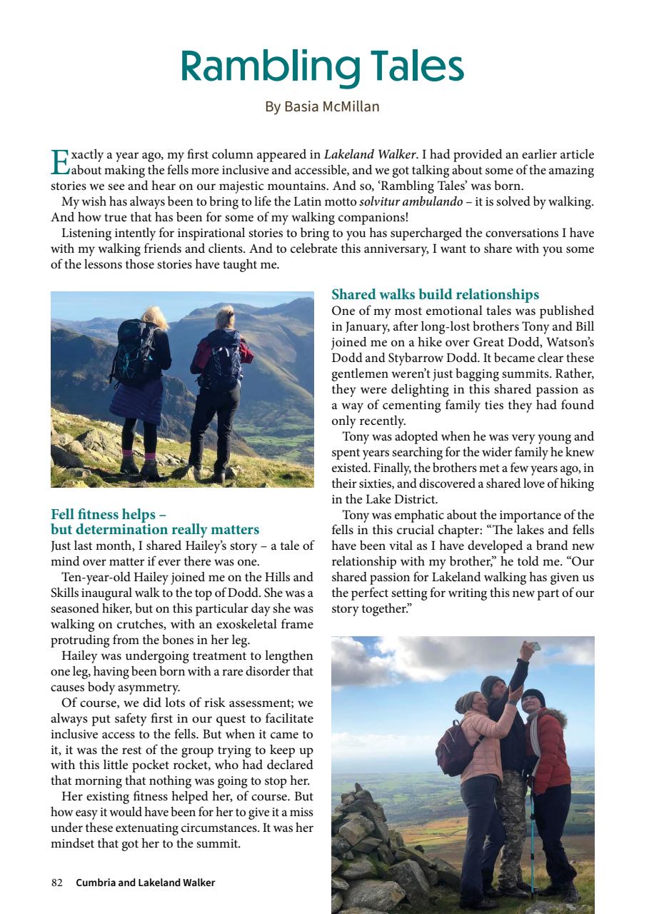 Cumbria and Lakeland Walker Magazine - May 2024 Back Issue