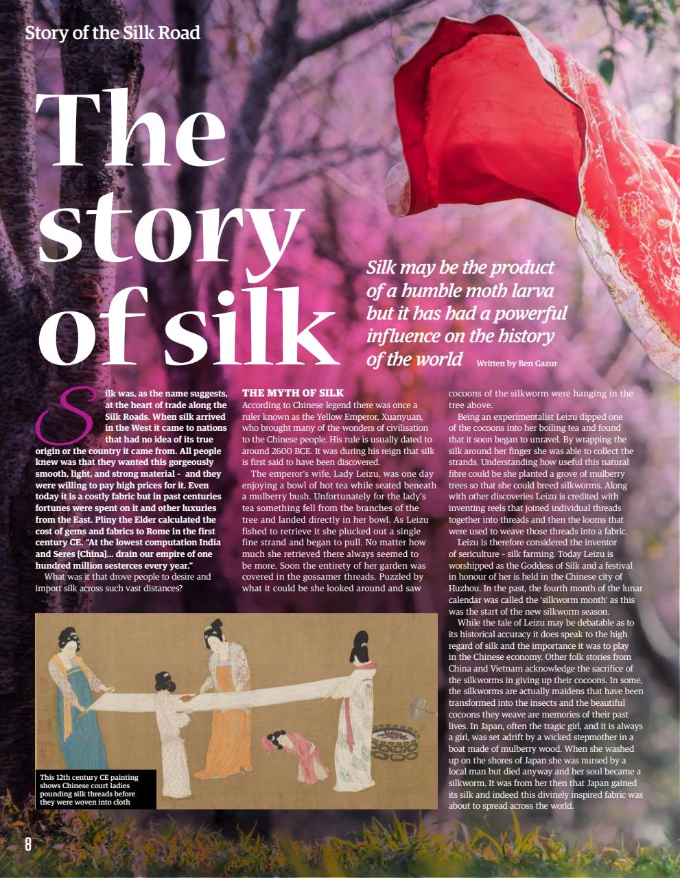 The History Anthology Magazine - History Story of Silk Road Fifth Ed ...