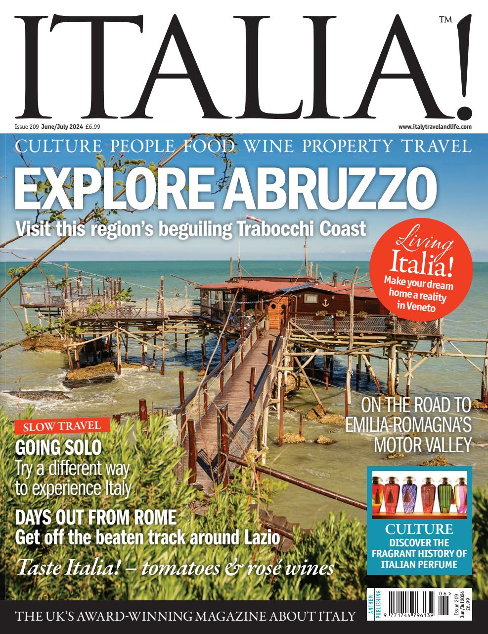 Italia! Magazine Subscriptions and Jun/Jul 2024 Issue